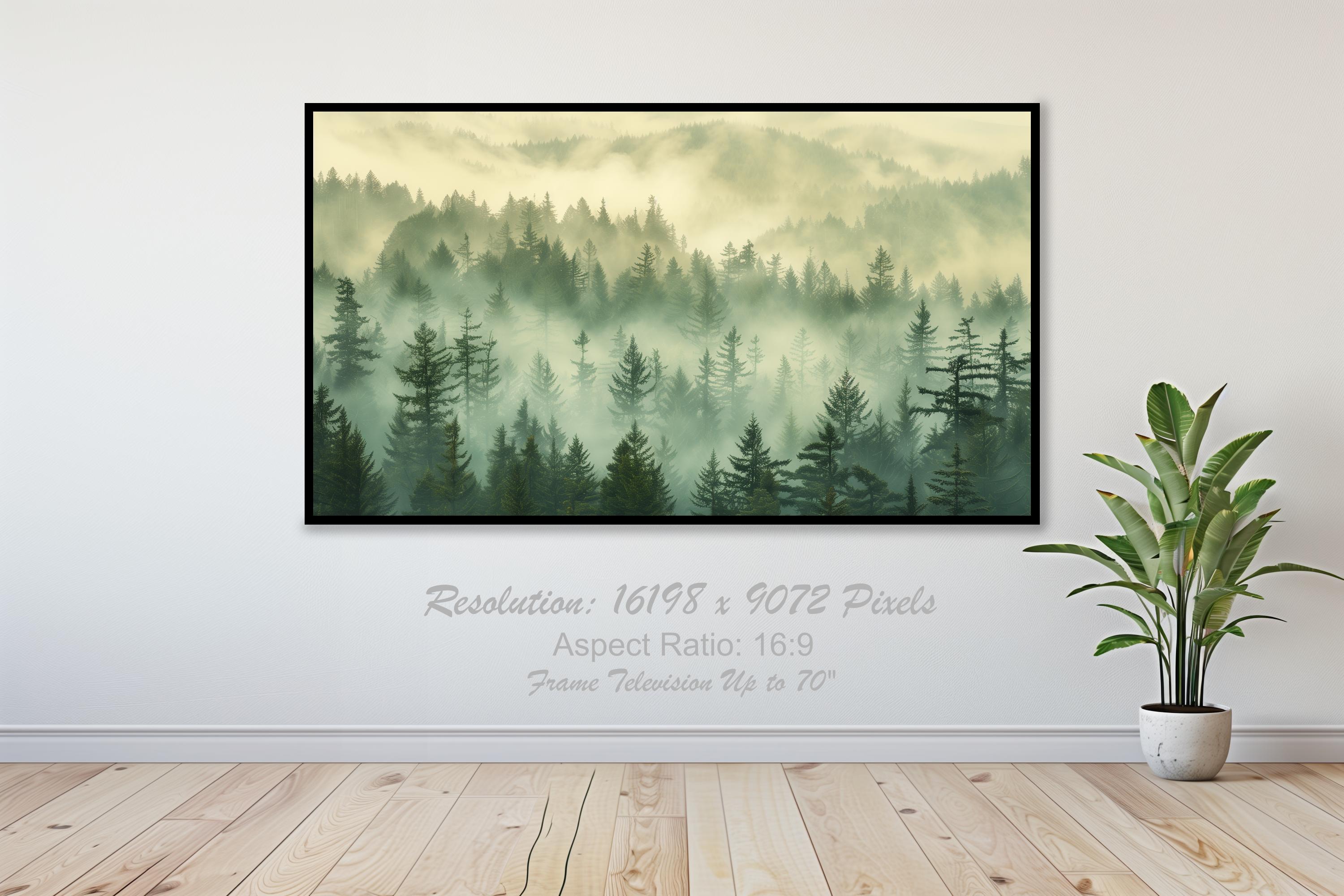 Rainforest Forest Art, Pacific Northwest, High Resolution, Realistic ...