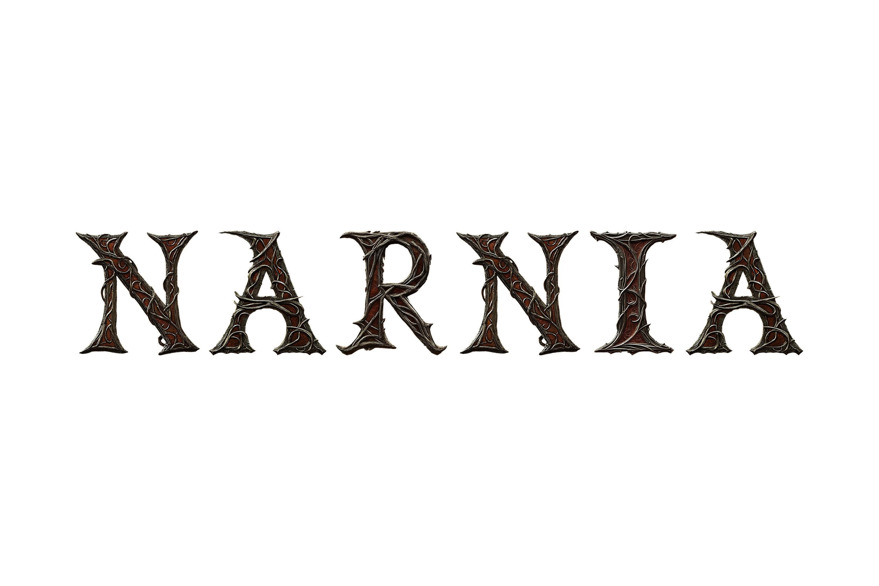 Narnia Movie Inspired Alphabet PNG – 36 Letters & Numbers | High-res ...