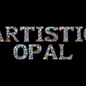 Artistic Opal Alphabet PNG – 36 Letters & Numbers | High-res ...