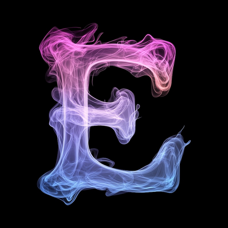 Purple Mist Alphabet PNG – 36 Letters & Numbers | High-res, Transparent ...