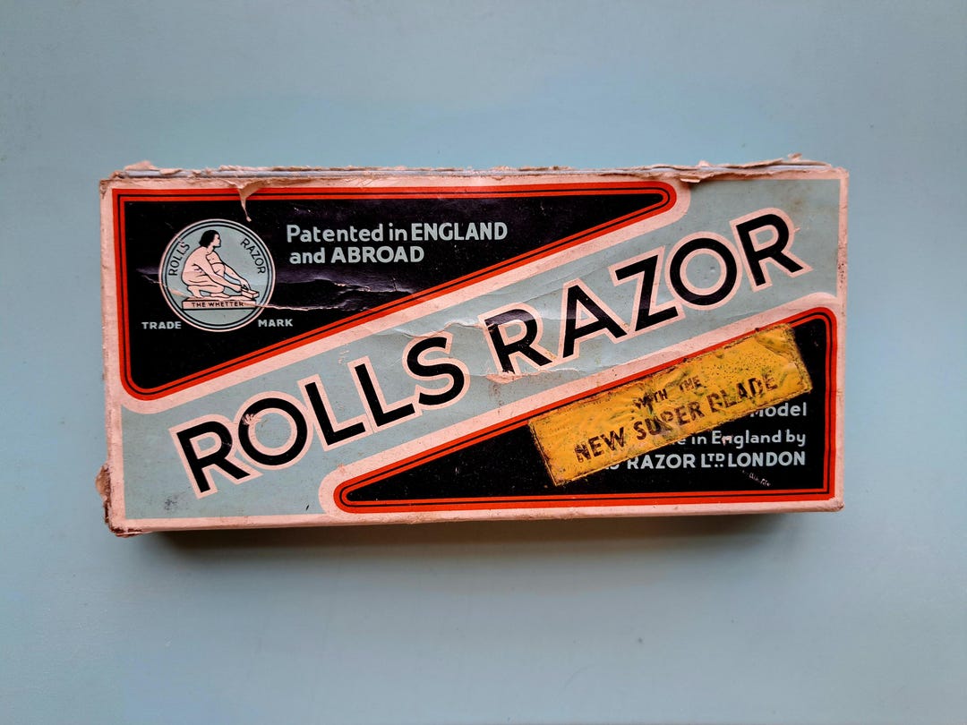 Rare Vintage 1927 Rolls Razor Safety Razor English Viscount Model in ...