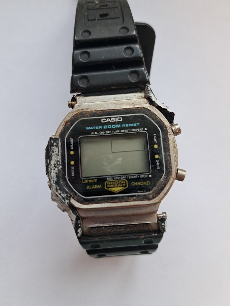 Vintage 1980s Men's Casio Watch - Etsy