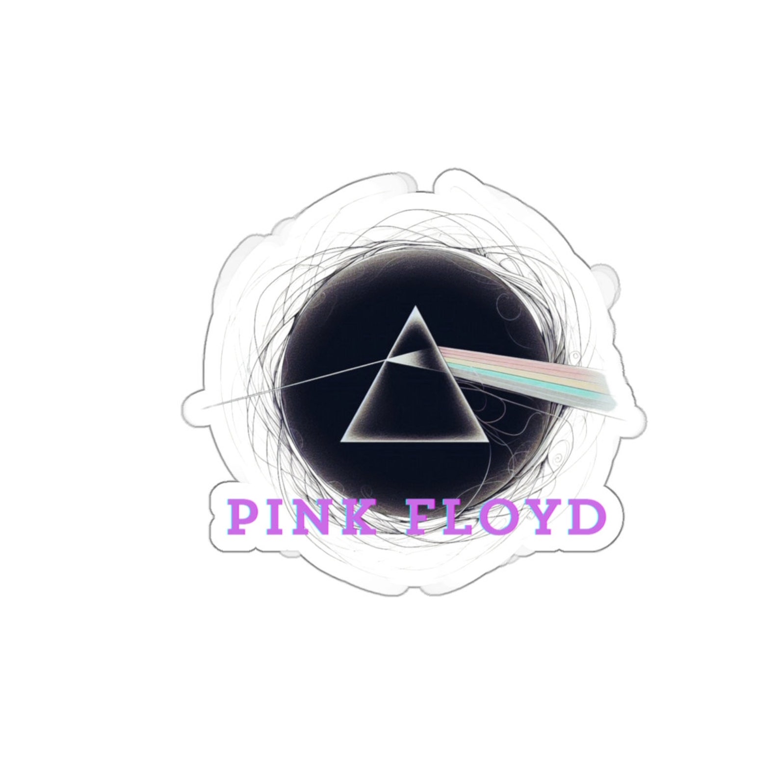 Pink Floyd Sticker Band Sticker Musical Artist Sticker - Etsy