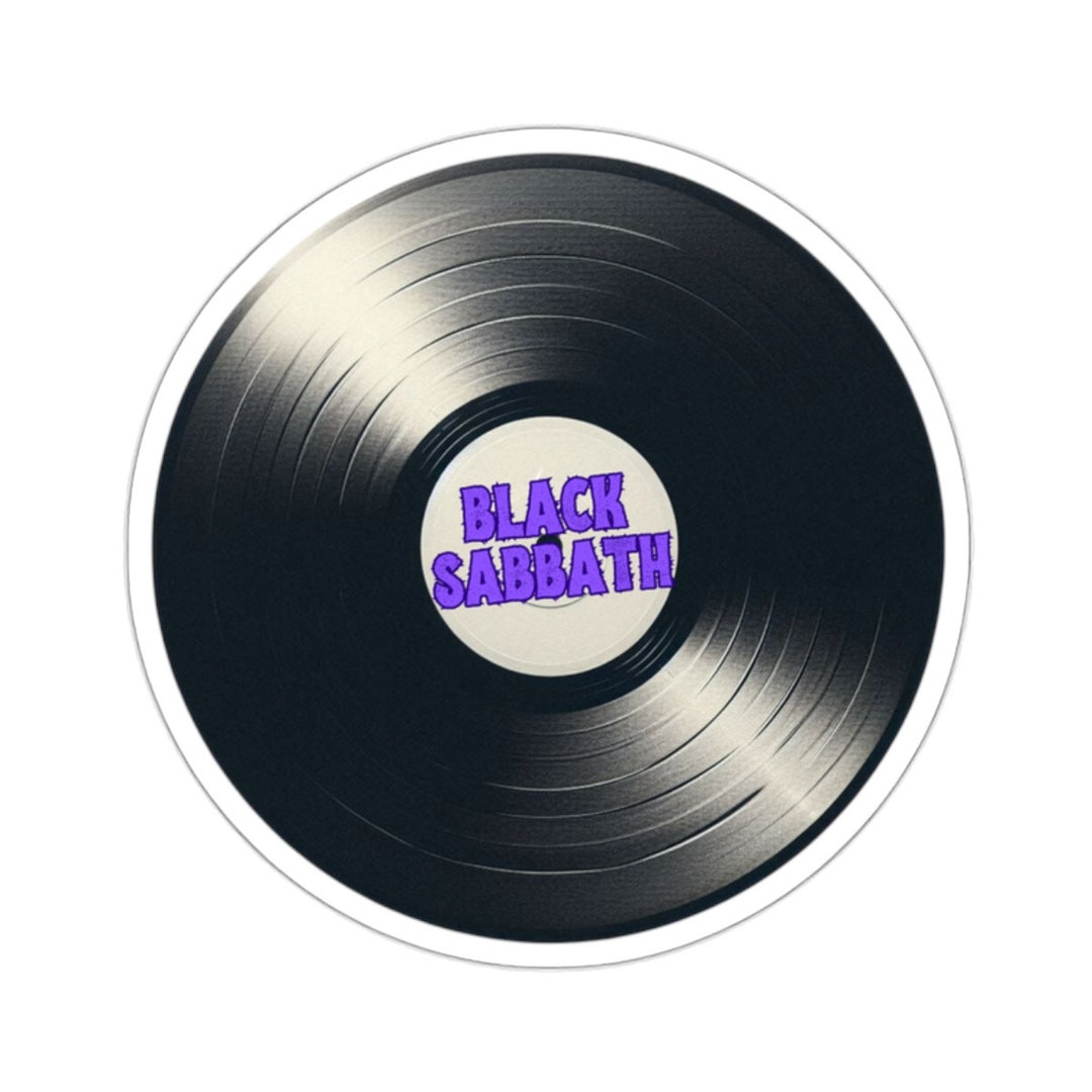 Black Sabbath, Sticker Band Sticker Musical Artist Sticker Record ...