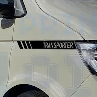 Side Stripe Sticker Set EDITION Suitable for VW Multivan Bulli T6, T6.1 ...