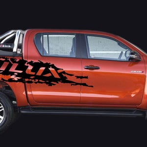 Toyota Hilux Bold Decal Kit (2015–2023) by Pixel Printworks - Etsy