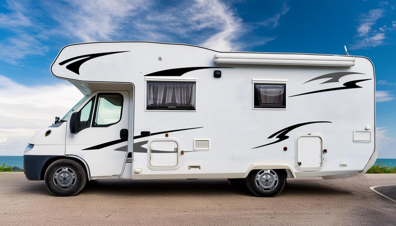 Pixel Printworks | Conventional Motorhome Graphics Kit | Vinyl Decal ...