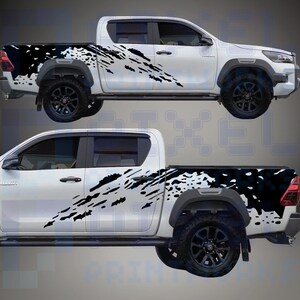 Pixel Printworks | Graphics Vinyl Decals Kit for 2015-2023 Toyota Hilux ...