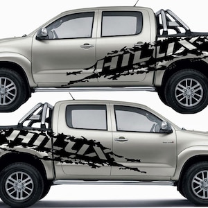Toyota Hilux Bold Decal Kit (2015–2023) by Pixel Printworks - Etsy