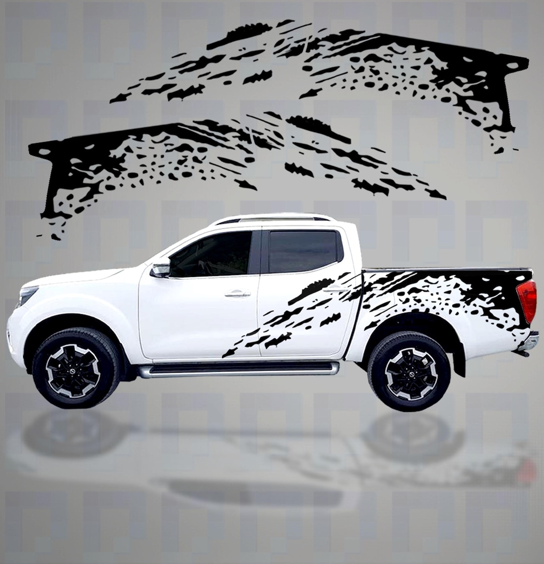 Mudslinger Graphics Kit for Nissan Navara Third Generation (D23, 2014 ...