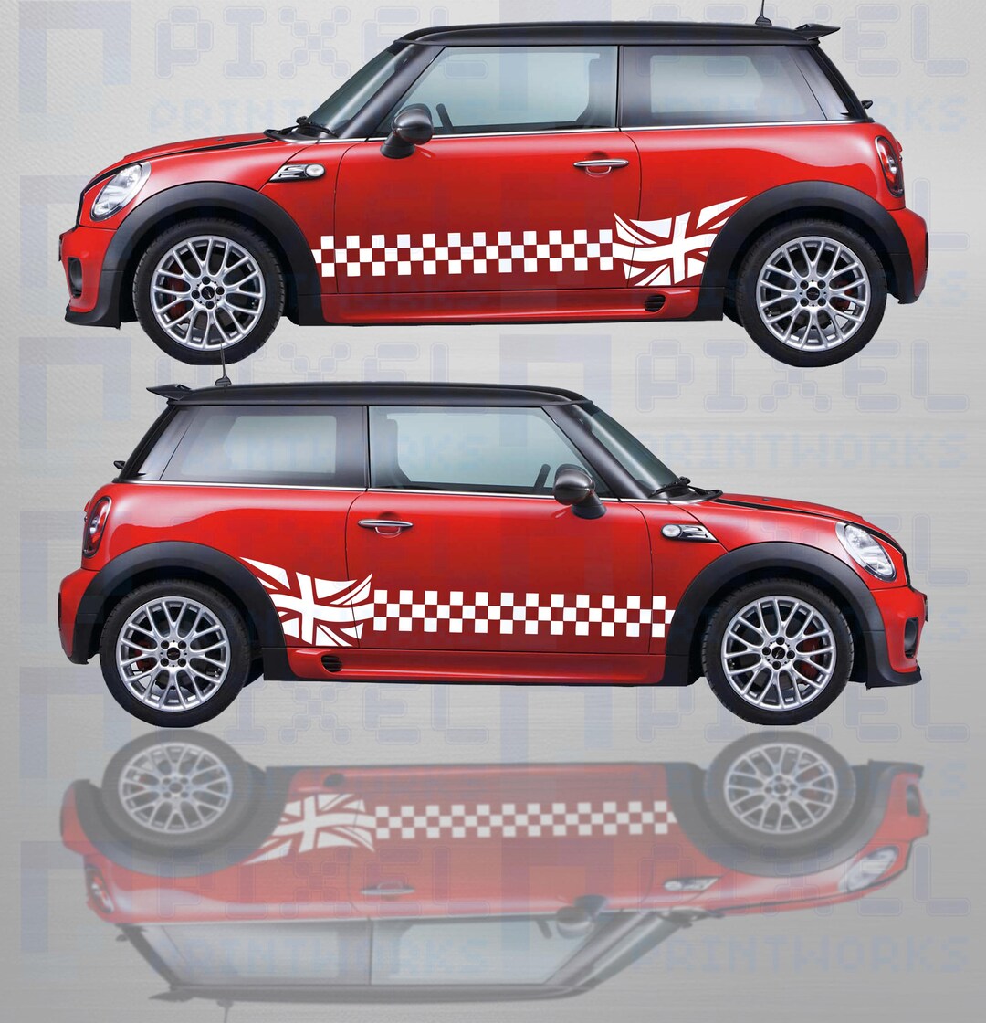 Pixel Printworks | Union Jack Side Stripe | Vinyl Decal | Suitable for ...