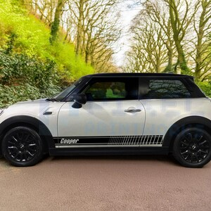 Pixel Printworks | Side Stripe | Vinyl Decal | Suitable for Mini Cooper ...
