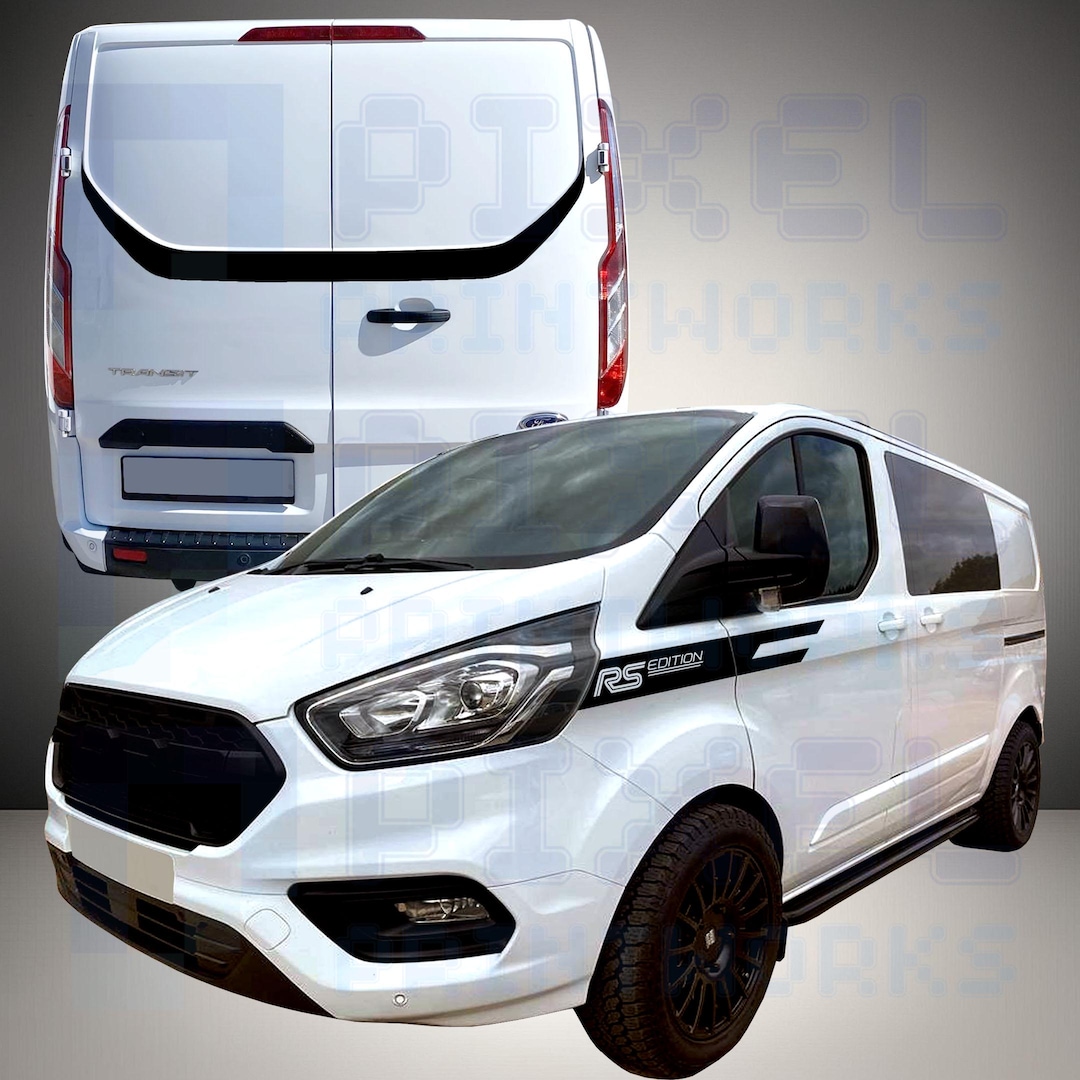 Pixel Printworks | Transit Custom RS Stripe Bundle | Rear Door & Side ...