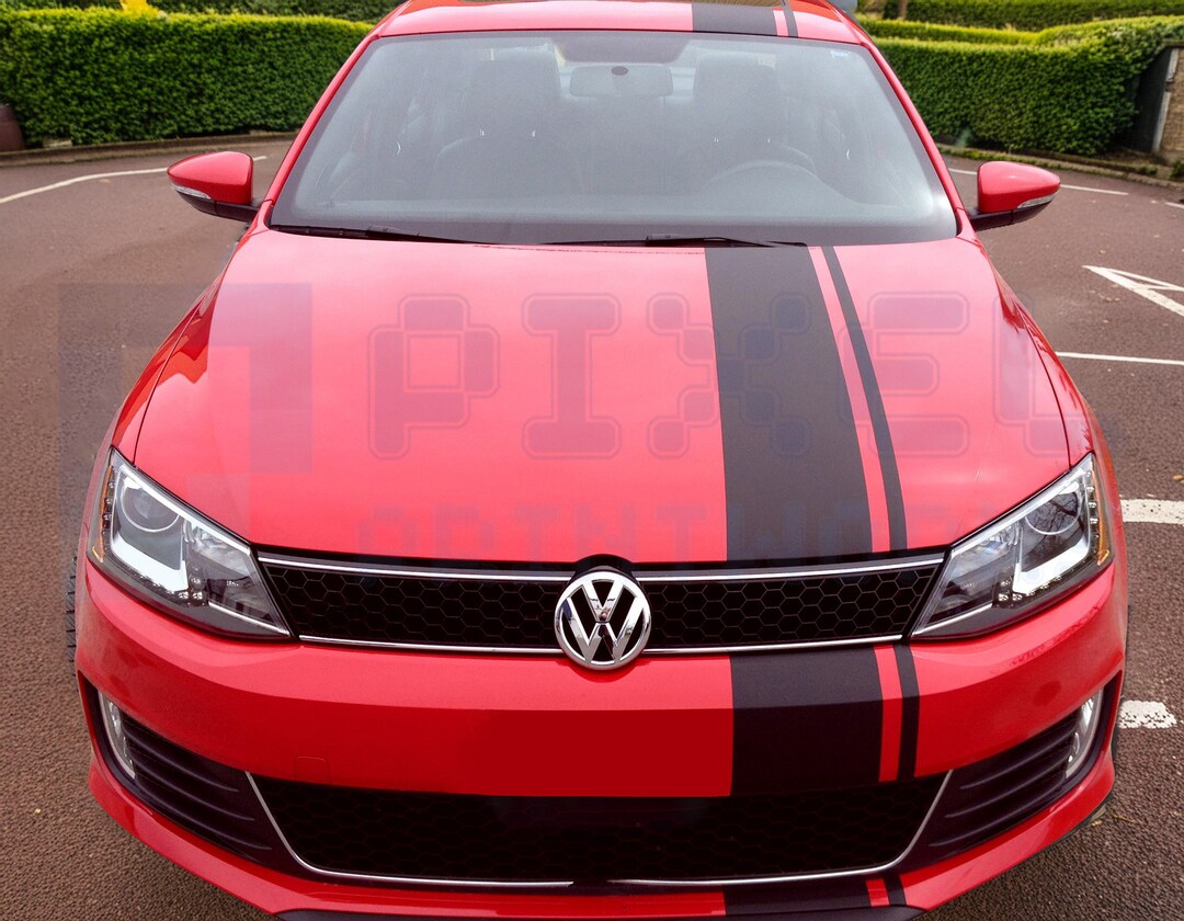 Pixel Printworks | Bonnet and Roof Stripe | Vinyl Decal | Suitable for ...