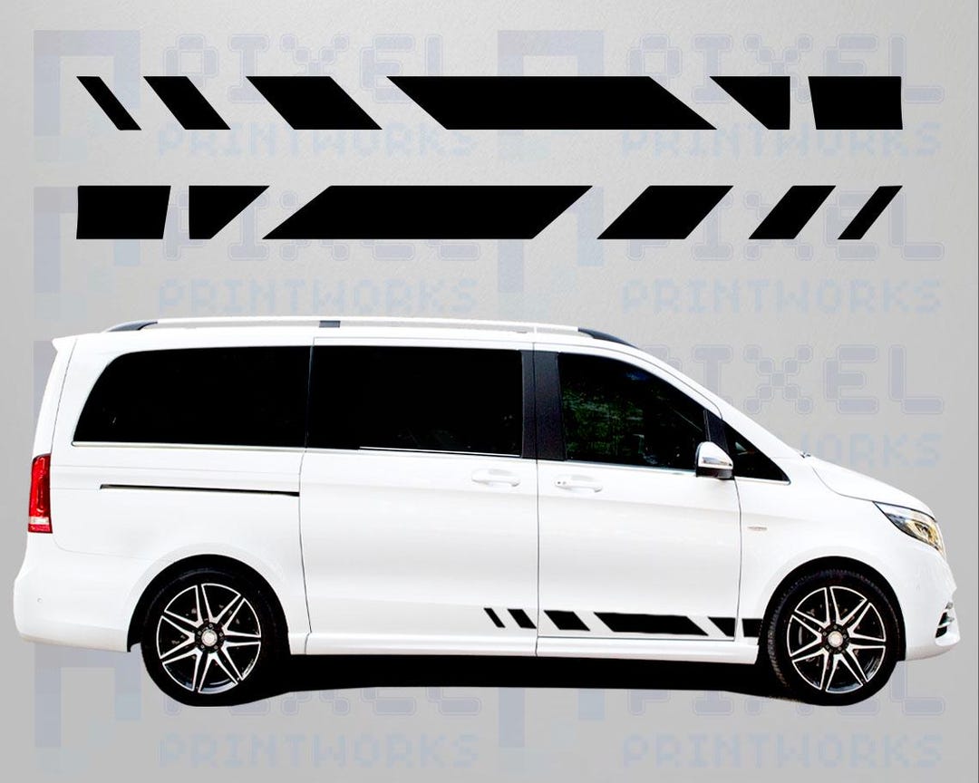 Pixel Printworks | Vinyl Stripe Decals | Suitable for Mercedes Benz ...