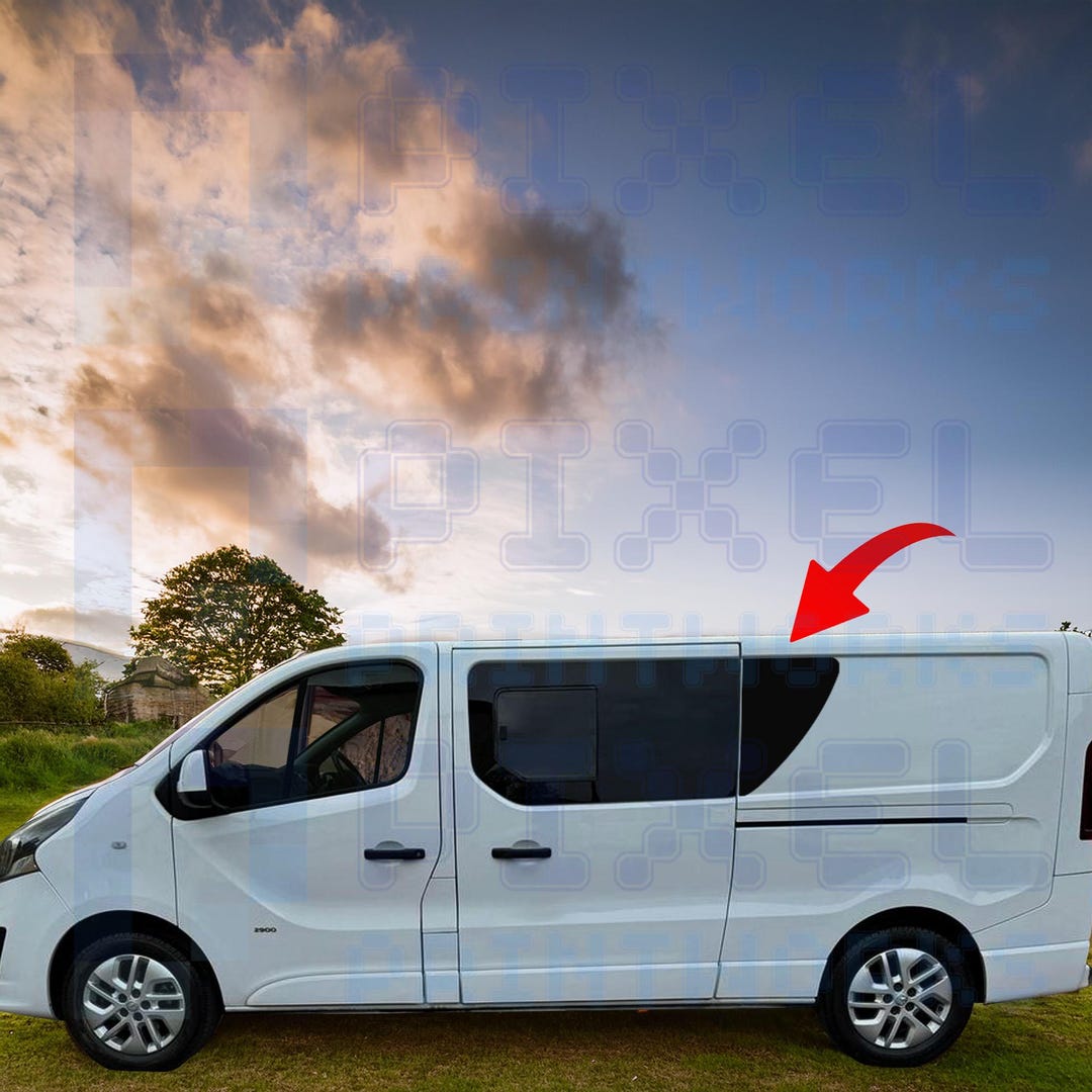 Pixel Printworks Universal Rear Window Extender Vinyl Decal Sticker ...