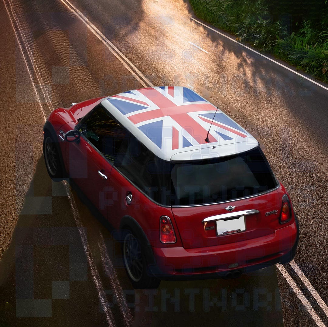 Pixel Printworks | Union Jack Roof Graphics Kit | Red & Blue | Suitable ...
