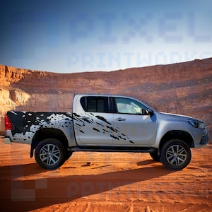 Pixel Printworks | Graphics Vinyl Decals Kit for 2015-2023 Toyota Hilux ...