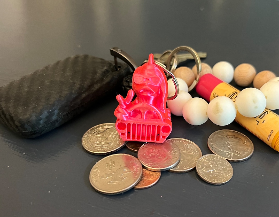 Jeep Duck Keychain the Hey GIRL by up & Duck Jeep Lover Gift Ducking ...