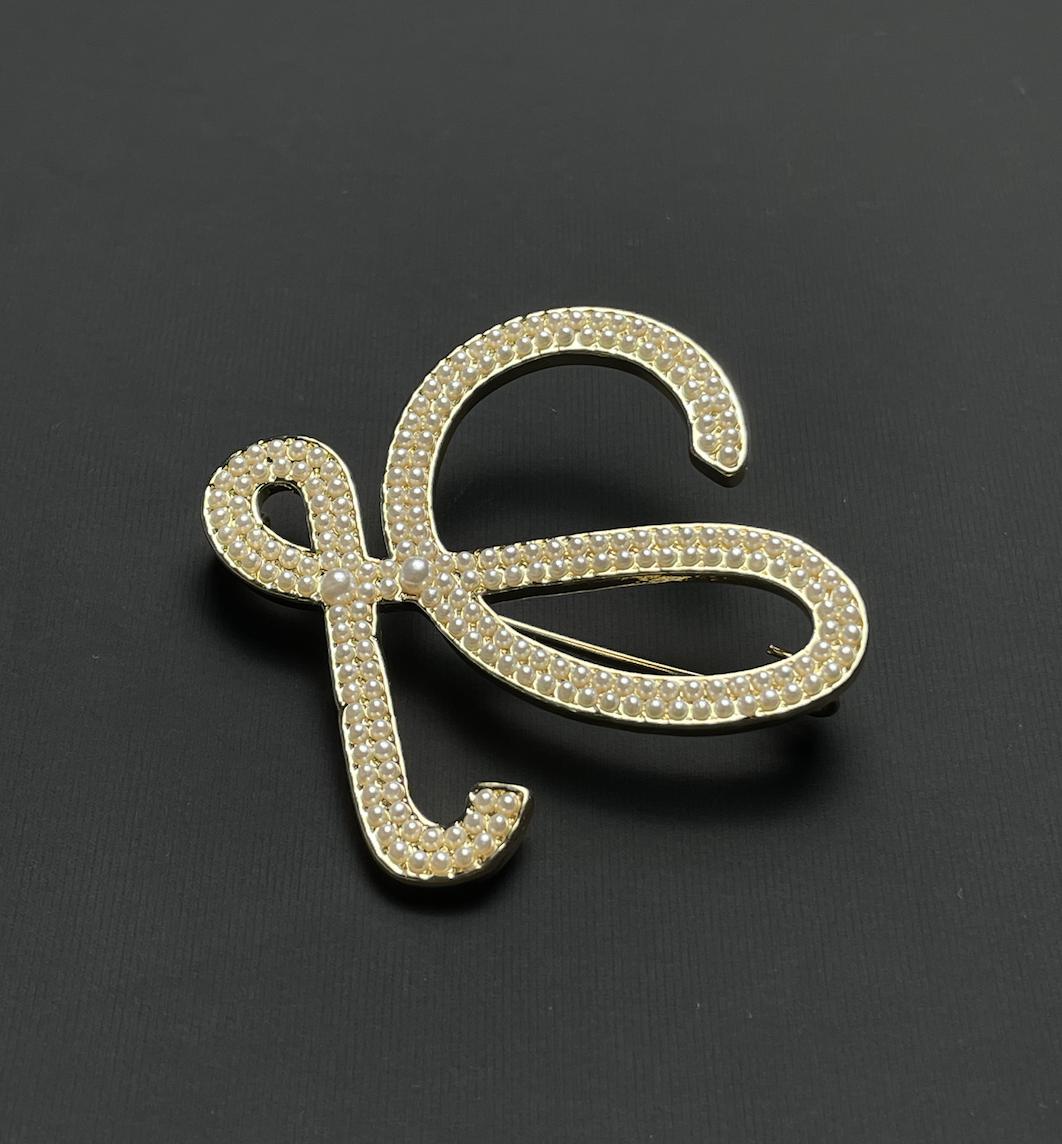 Vintage Brooch Excellent Rare Loewe Brooch With Pearls Gold Color - Etsy