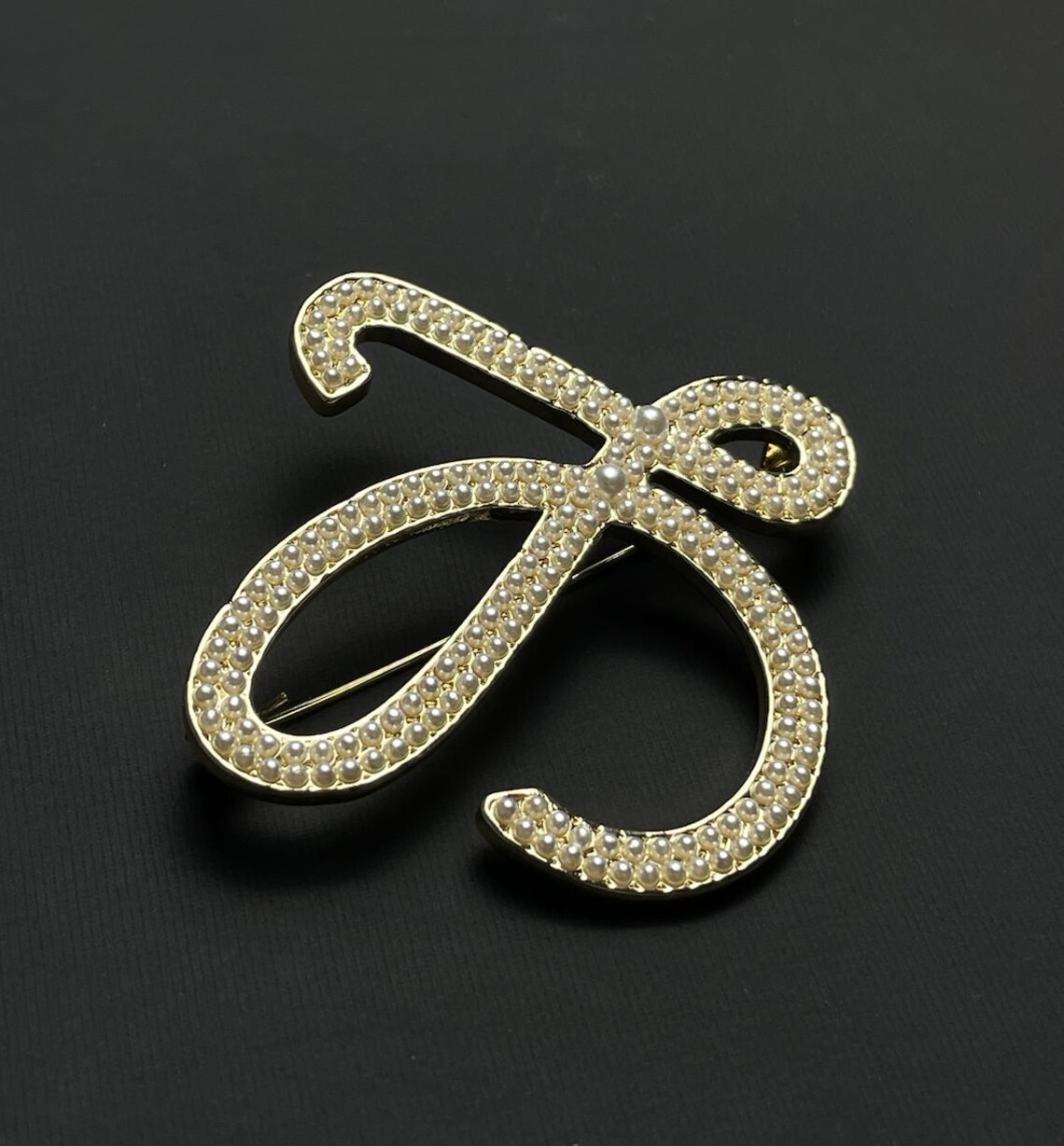 Vintage Brooch Excellent Rare Loewe Brooch With Pearls Gold Color - Etsy