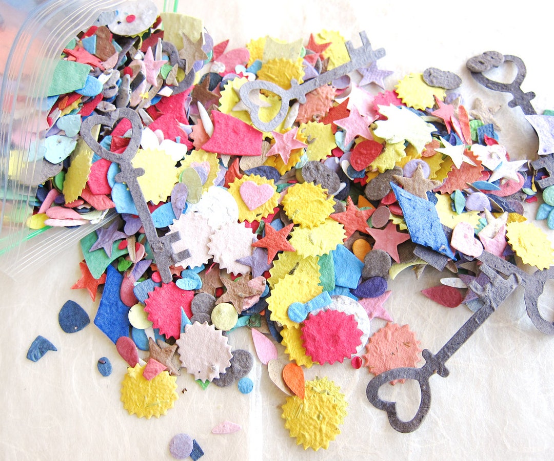 Bulk Flower Seed Paper Confetti - 1,000+ Pieces Plantable Paper ...