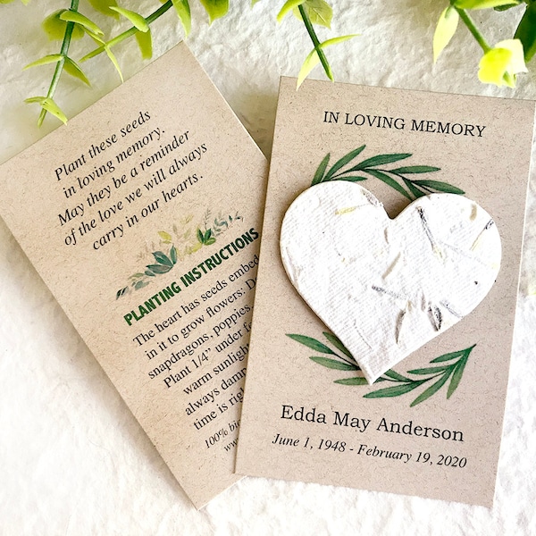 Funeral Favors - Etsy