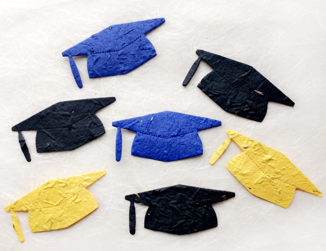 20+ Seed Paper Graduation Caps - College Graduation Card University ...