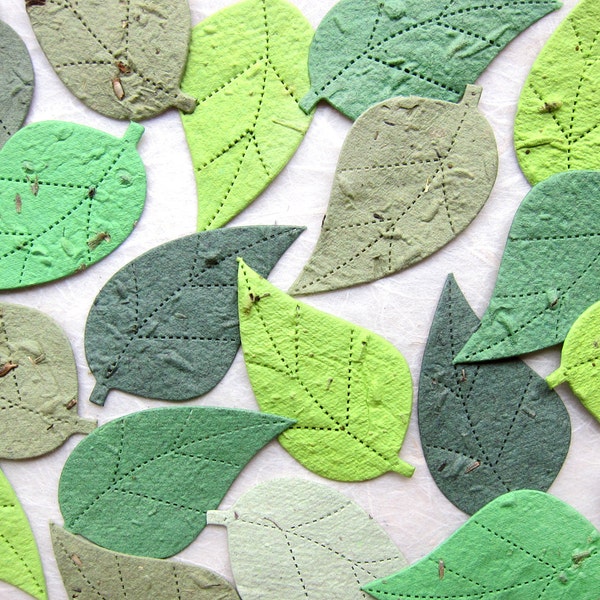 Paper Leaves - Etsy