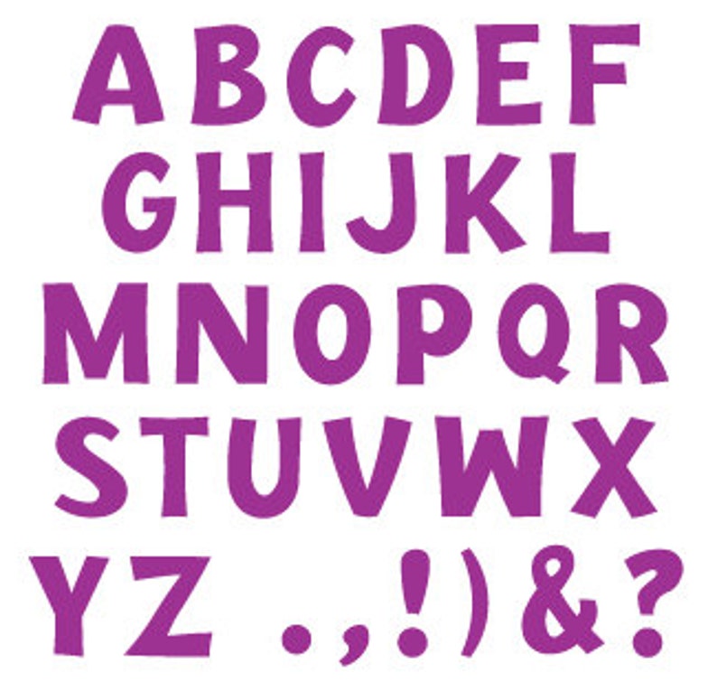 20 Seed Paper Letters - Monogram Wedding - Initials - Anniversary Party ...