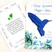 50 Plantable Hummingbird Memorial Cards - Flower Seed Paper ...