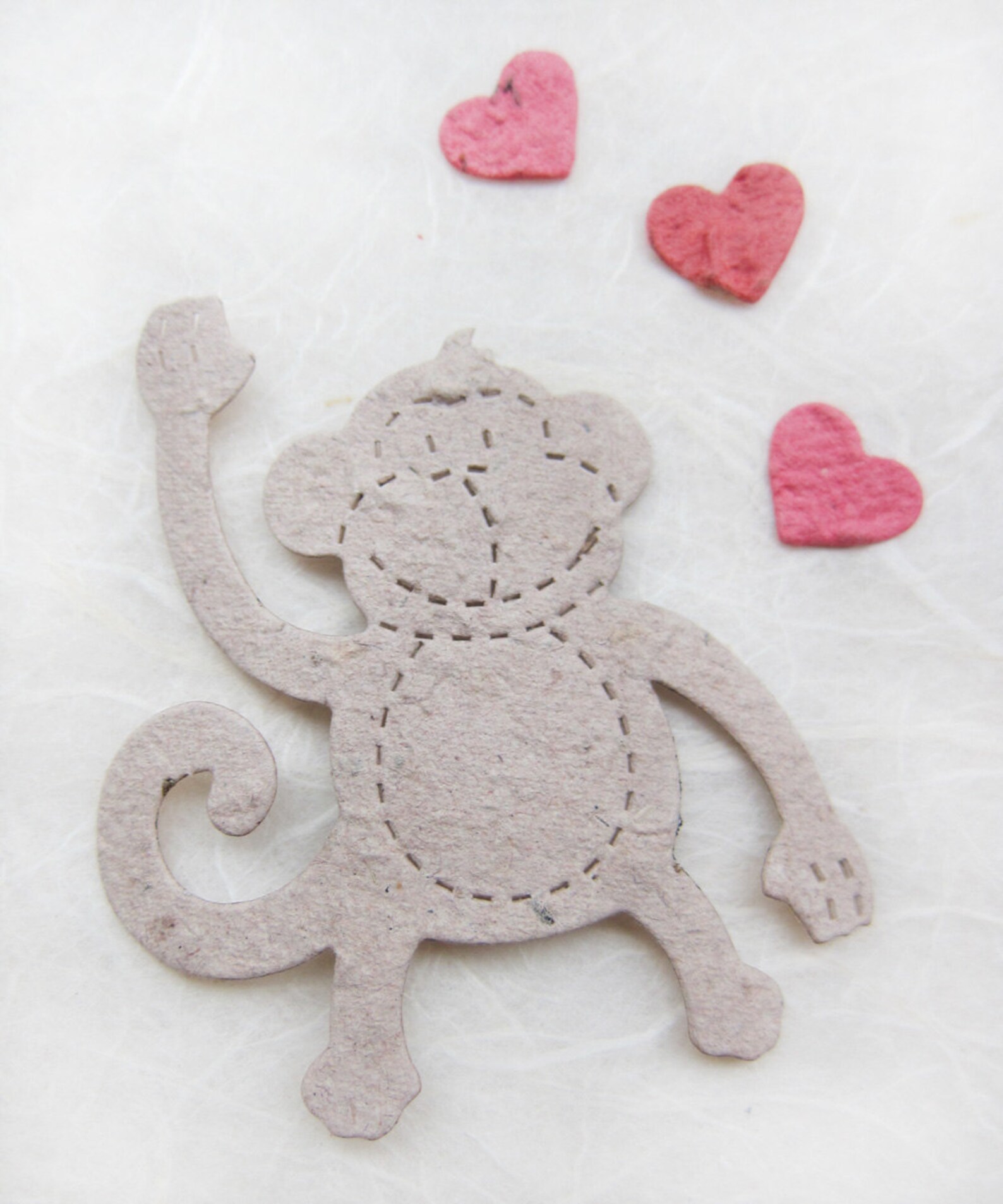 12 Seed Paper Monkeys Baby Shower Favors Birthday Party | Etsy