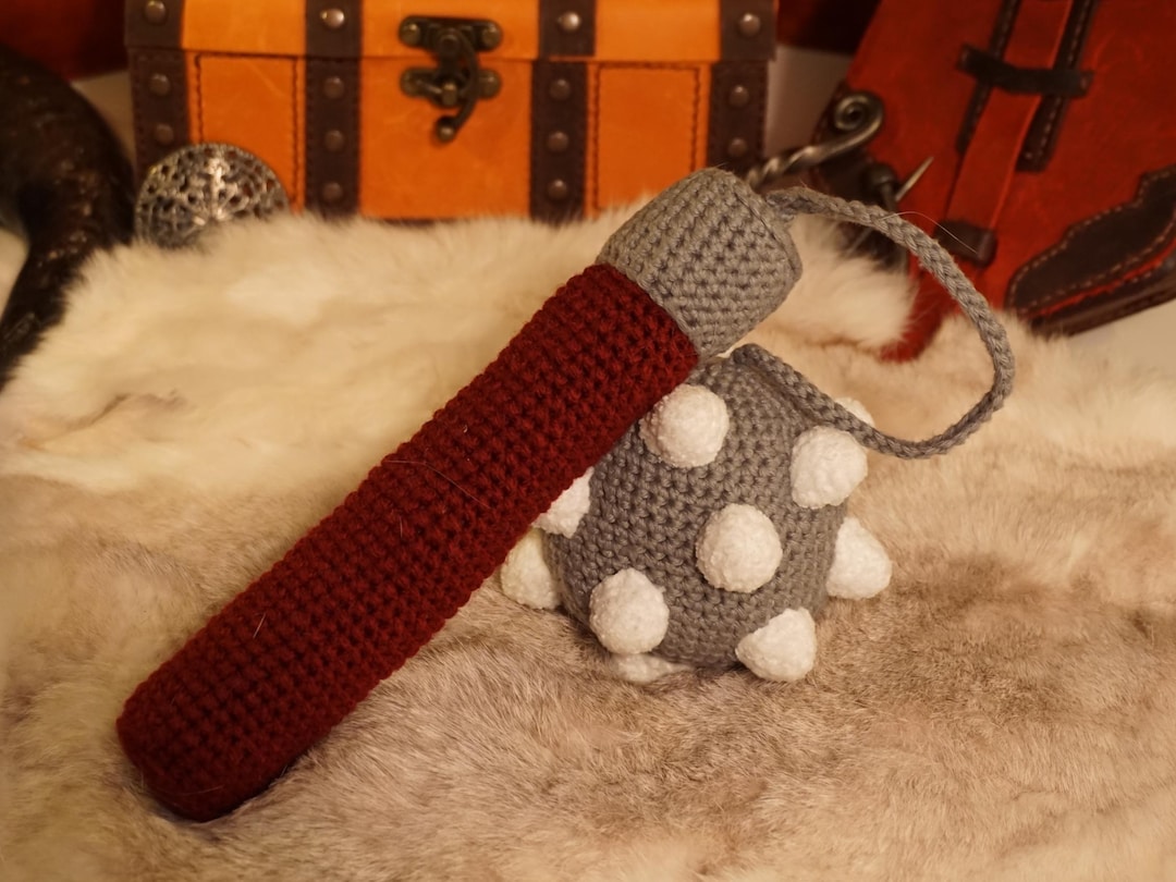 Flail & Mace Crochet Pattern Medieval LARP - Etsy
