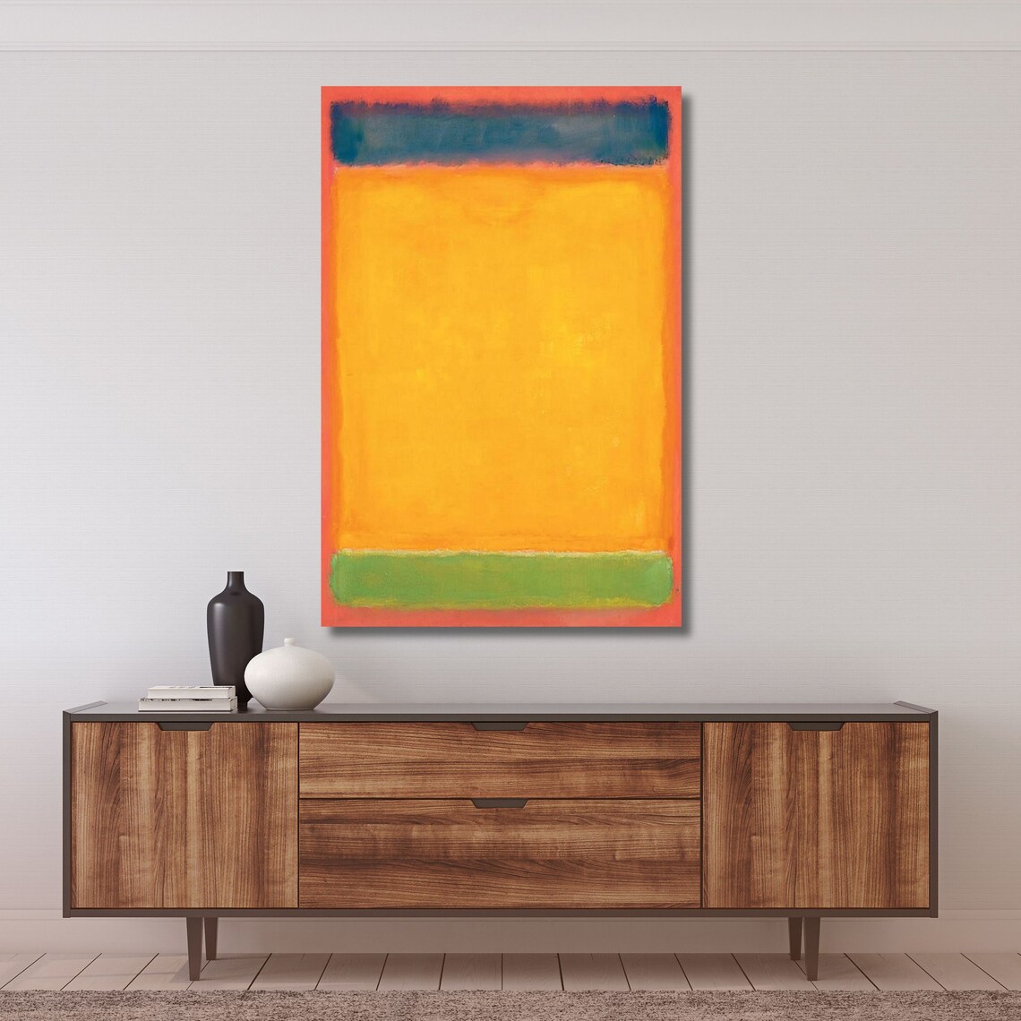 Mark Rothko Canvas,mark Rothko Wall Art,rothko Abstract,rothko Poster ...