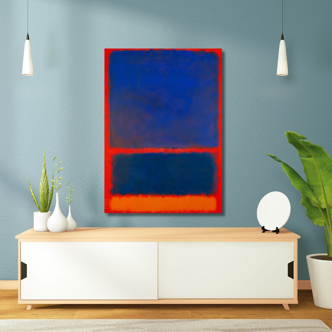 Mark Rothko Canvas,mark Rothko Wall Art,rothko Abstract,rothko Poster ...