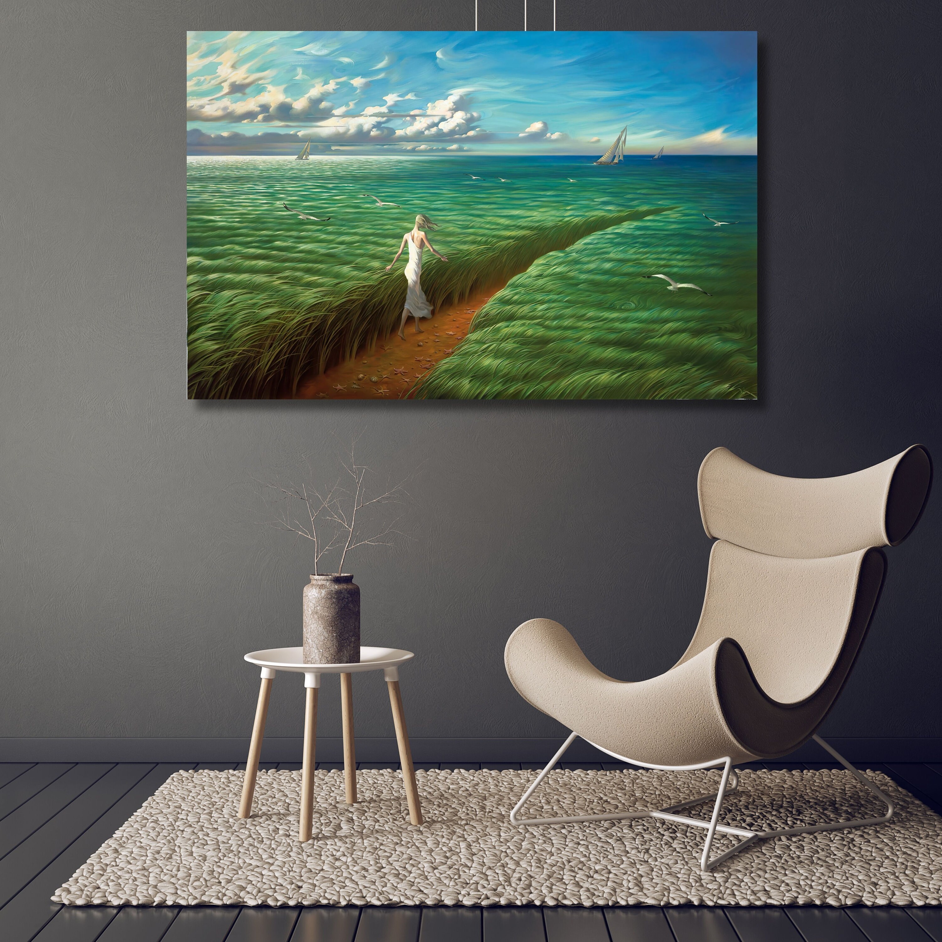 Infinity Trail by Vladimir Kush Canvas,canvas Print,reproduction ...