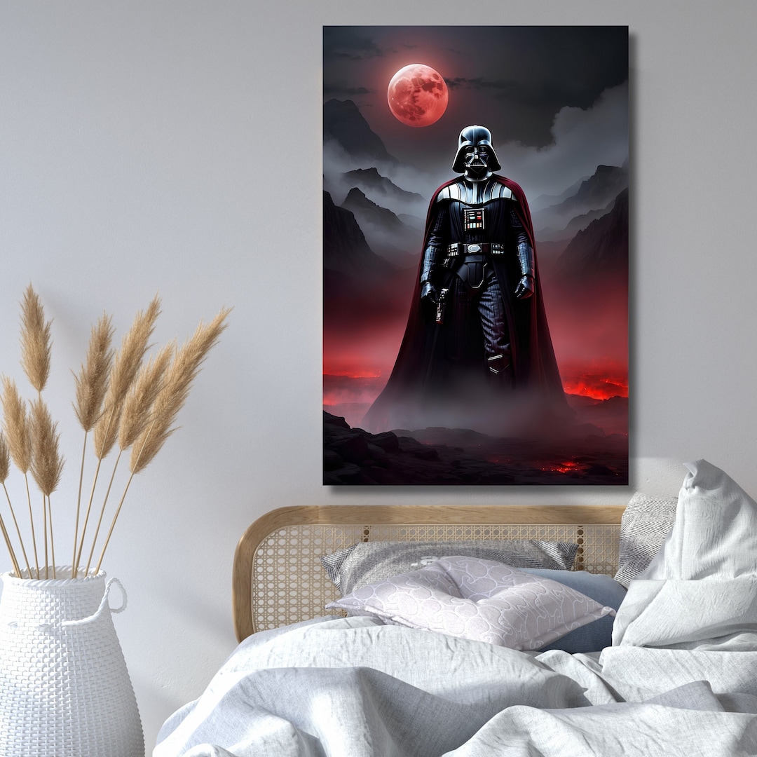 Darth Vader Canvas Print,darth Vader Poster,starwars Canvas Poster ...