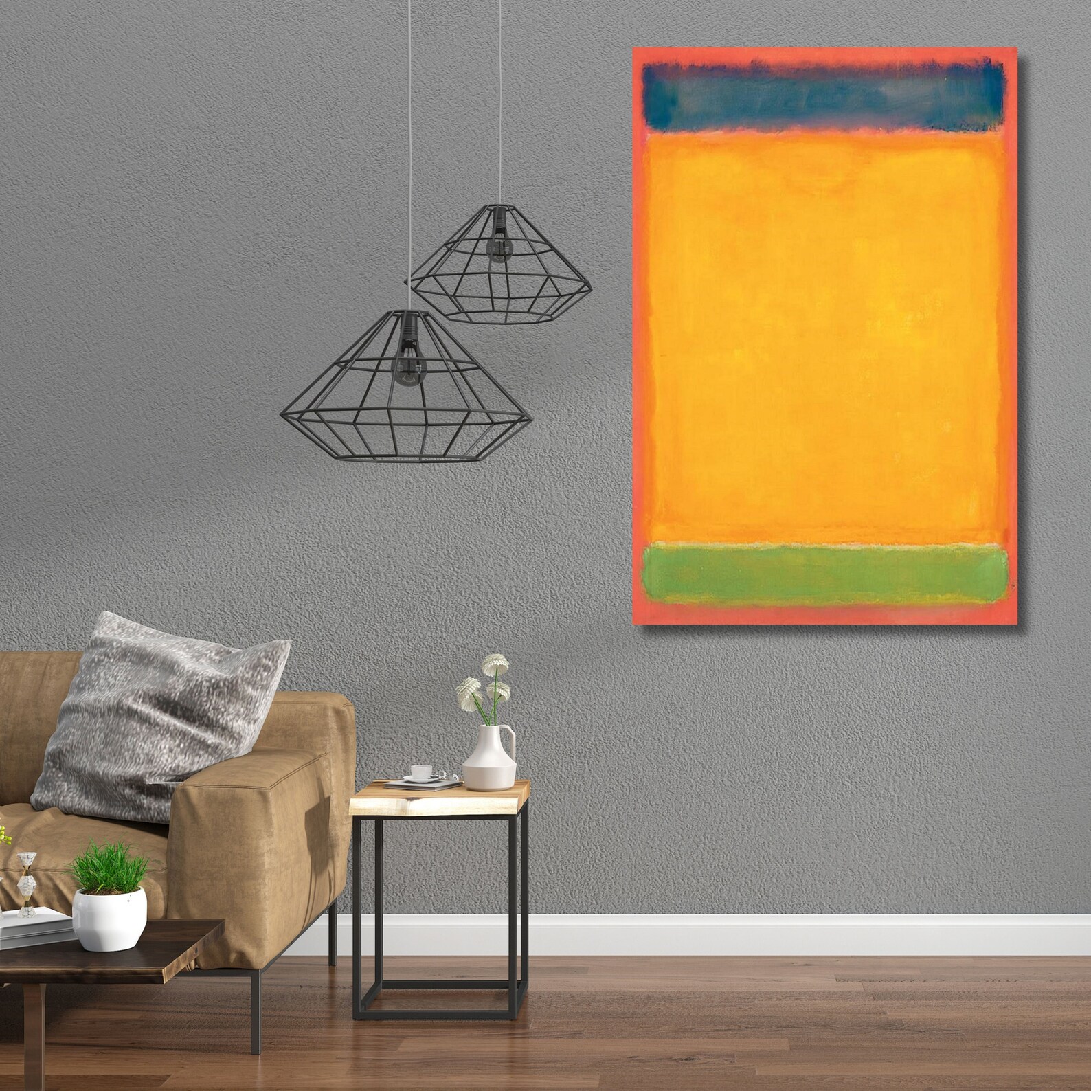 Mark Rothko Canvas,mark Rothko Wall Art,rothko Abstract,rothko Poster ...
