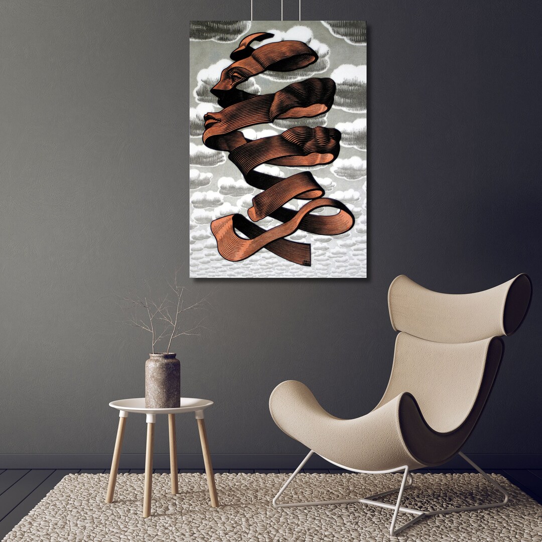Rind by M.C. Escher Canvas Print, Maurits Cornelis Escher Canvas Wall ...