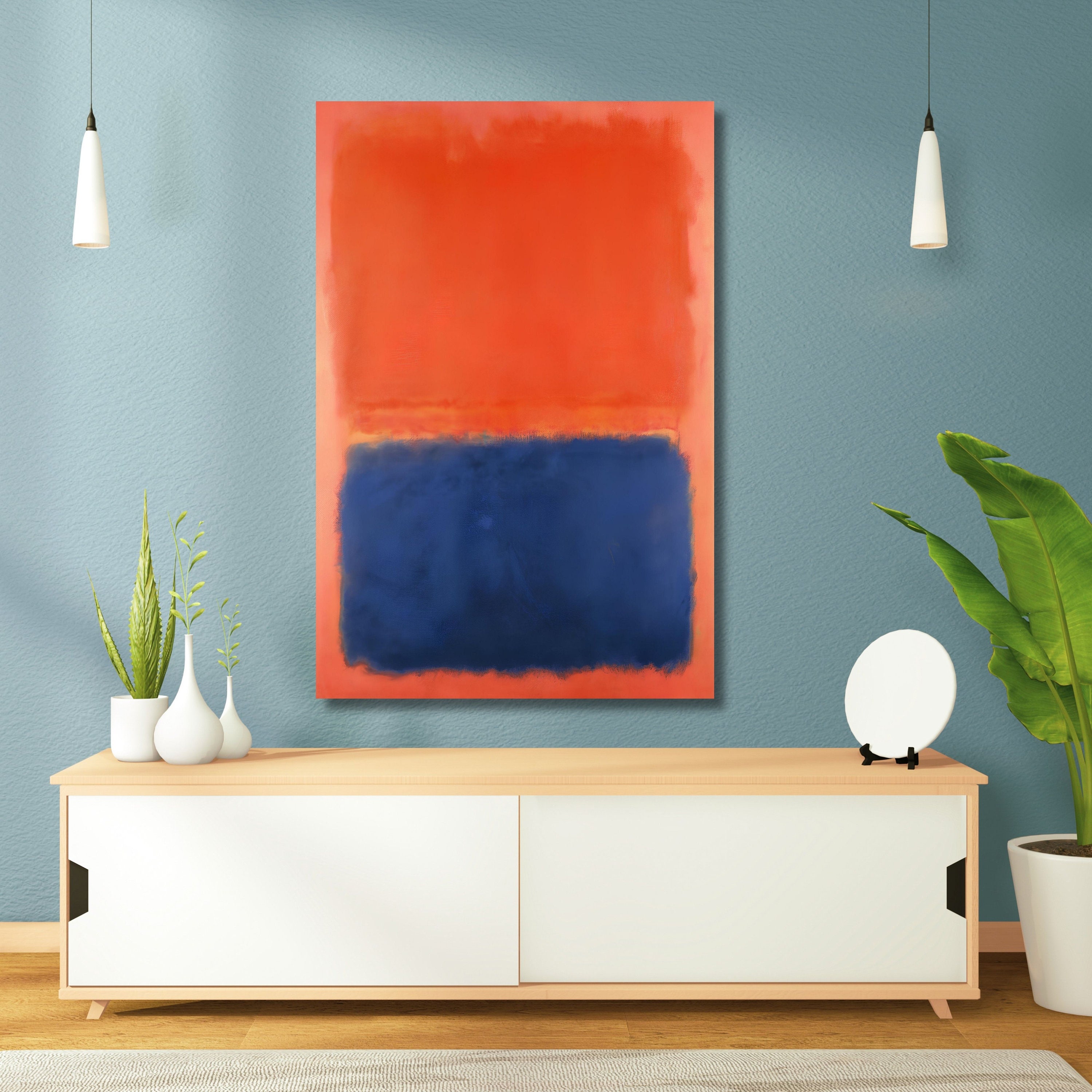 Mark Rothko Canvas,mark Rothko Wall Art,rothko Abstract,rothko Poster ...