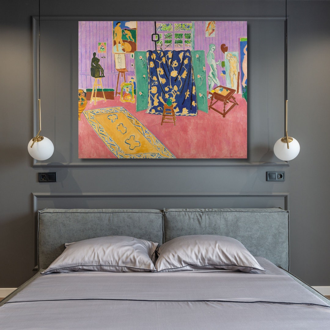 Henri Matisse-the Pink Studio (1911) Canvas,vintage Art,canvas Print ...