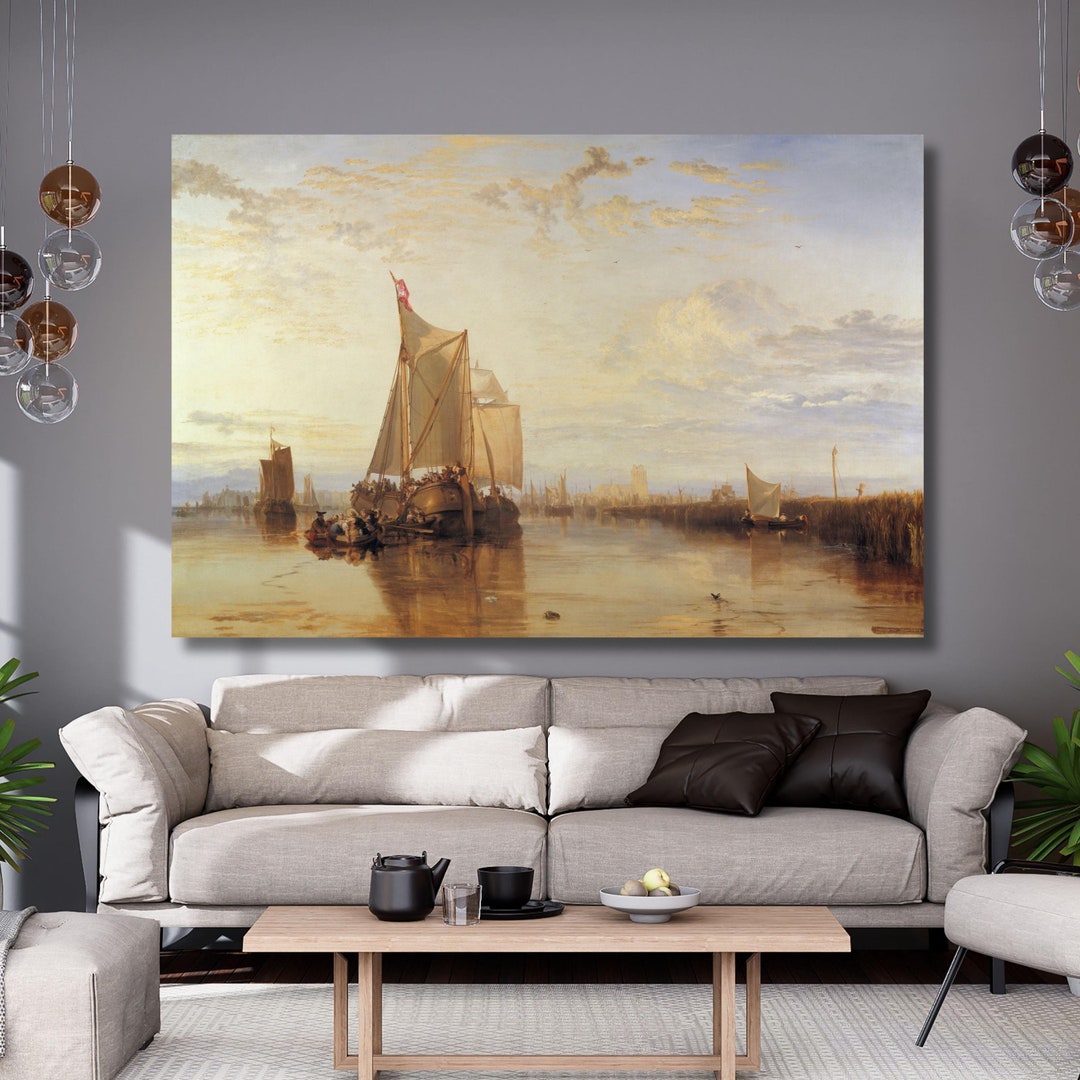 Joseph Mallord William Turner-dort or Dordrecht-the Dort Packet-boat ...