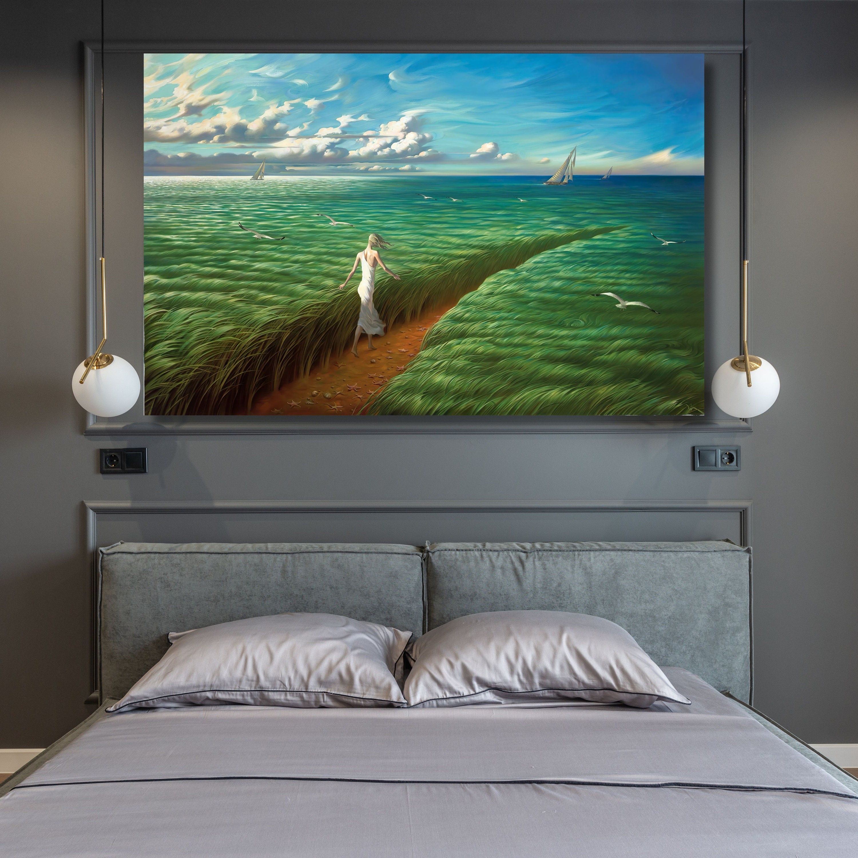 Infinity Trail by Vladimir Kush Canvas,canvas Print,reproduction ...