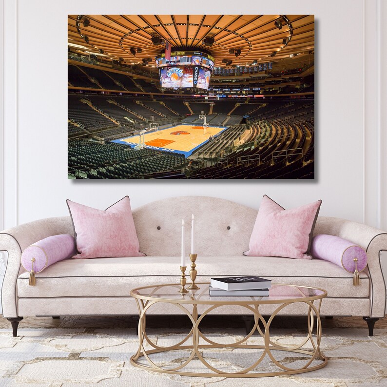 Madison Square Garden Stadium Poster,stadium Poster,sport Canvas,canvas ...