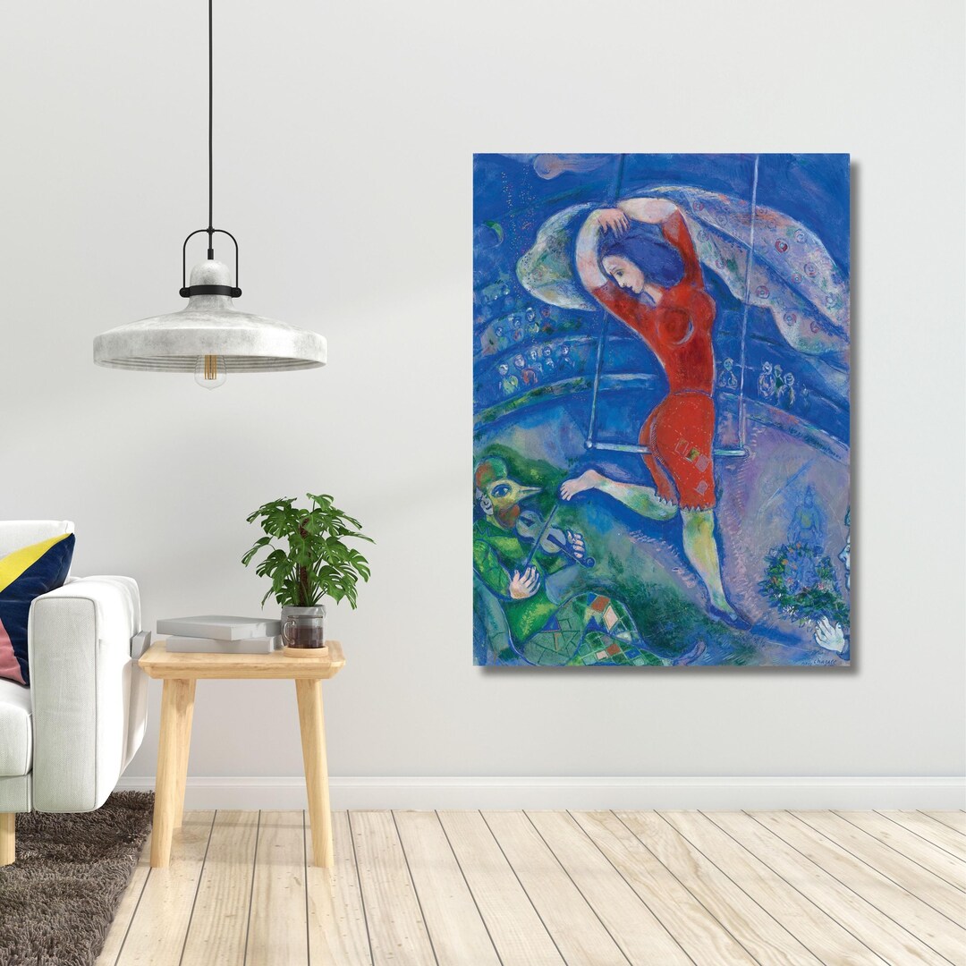 Marc CHAGALL the Acrobat of the Trapeze Canvas Wall Art,canvas Print ...