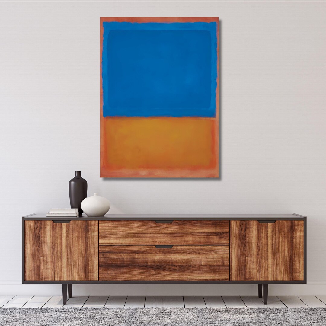 Mark Rothko Canvas,mark Rothko Wall Art,rothko Abstract,rothko Poster ...