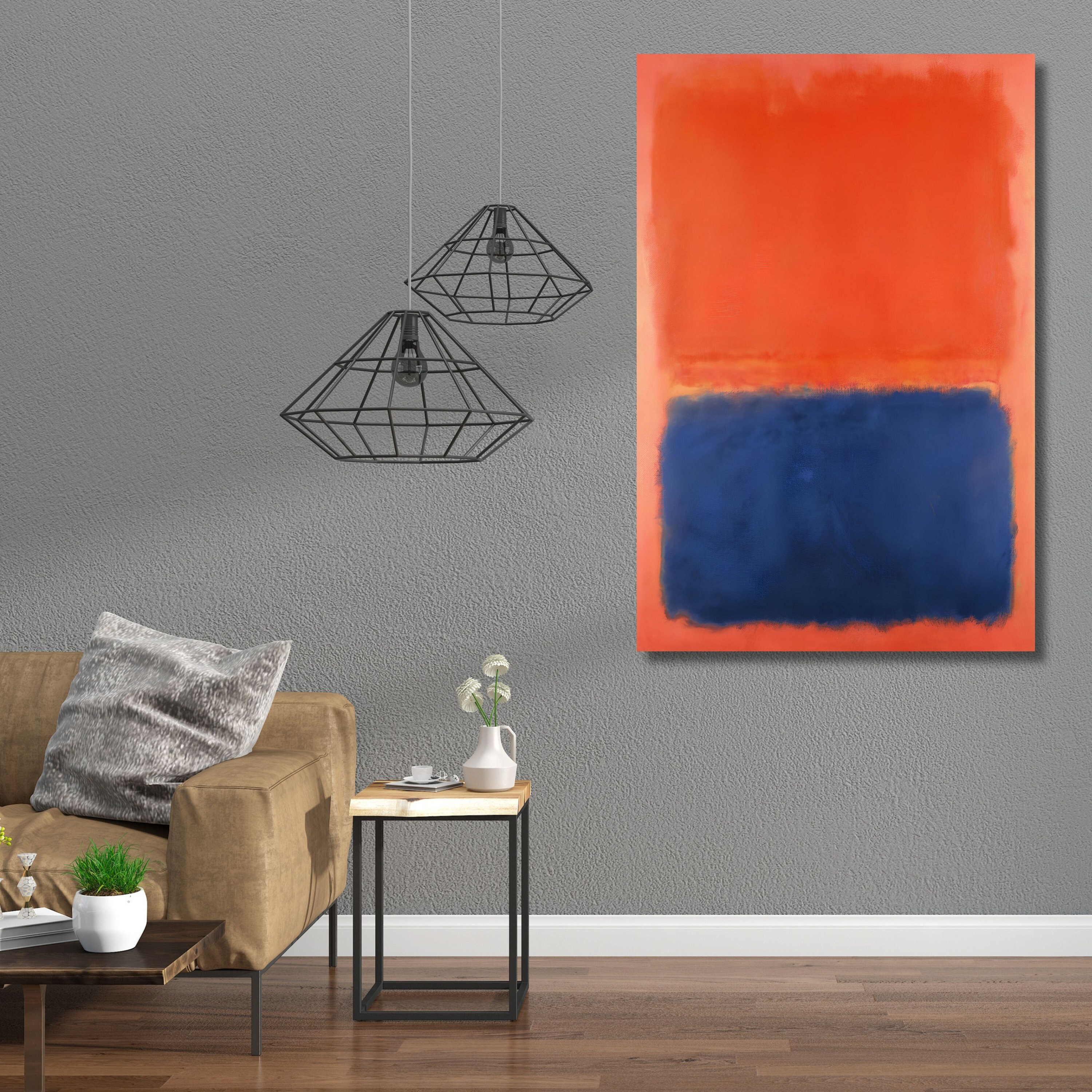 Mark Rothko Canvas,mark Rothko Wall Art,rothko Abstract,rothko Poster ...