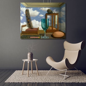 Rene Magritte by Personal Values (1952) Canvas,vintage Art,classic Art ...