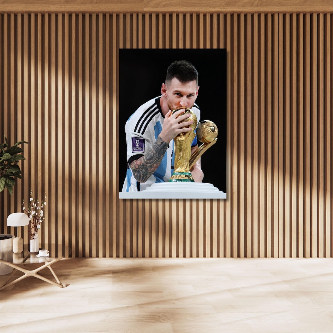 Lionel Messi Canvas Wall Art,lionel Messi Prints,lionel Messi Poster ...