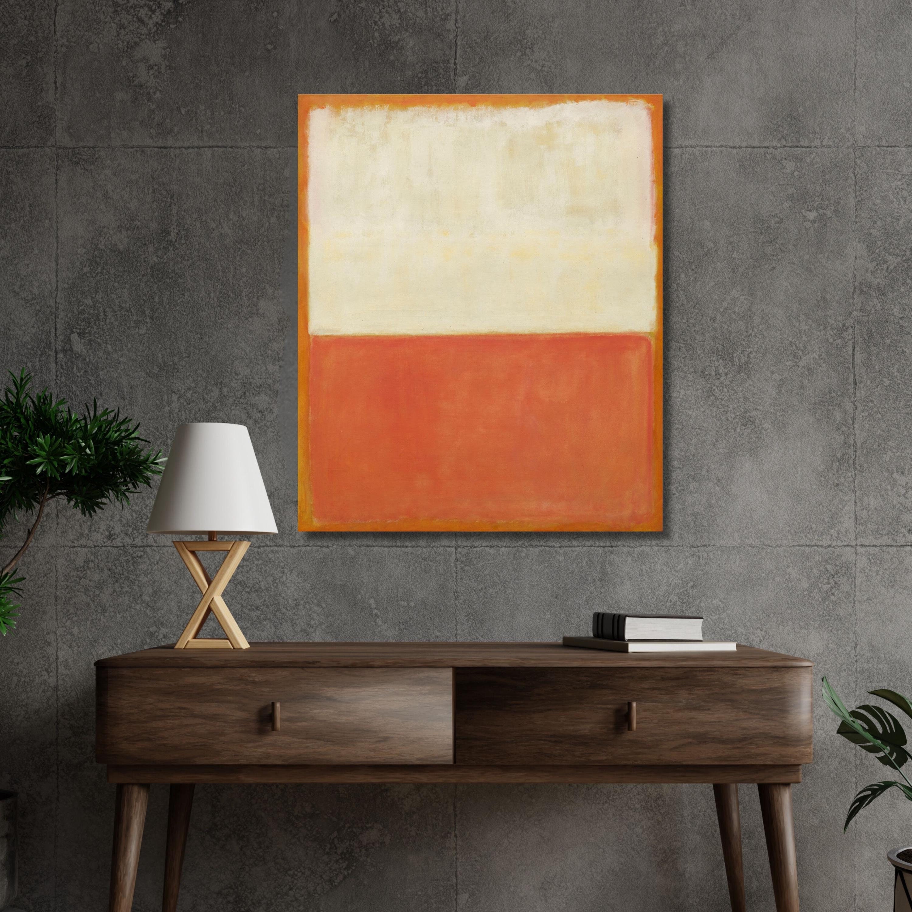 Mark Rothko Canvas,mark Rothko Wall Art,rothko Abstract,rothko Poster ...